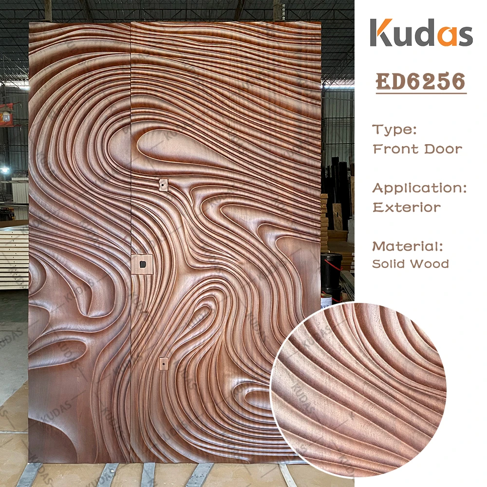 Luxury Villa Aluminum Exterior Doors - Secure & Stylish