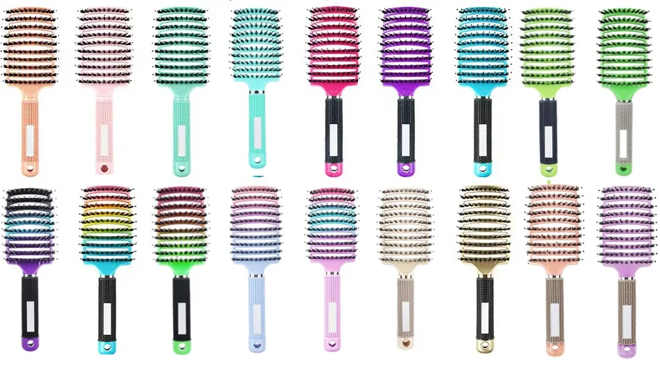 Factory Price Women Hair Detangling Brush For Salon Styling Extension ...