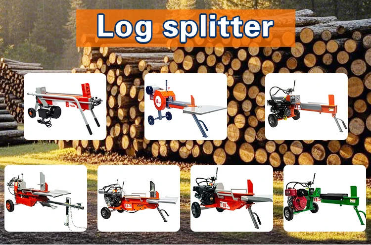 Woer Fire Wood Chopping Machine Log Cutter and Firewood Processor ...