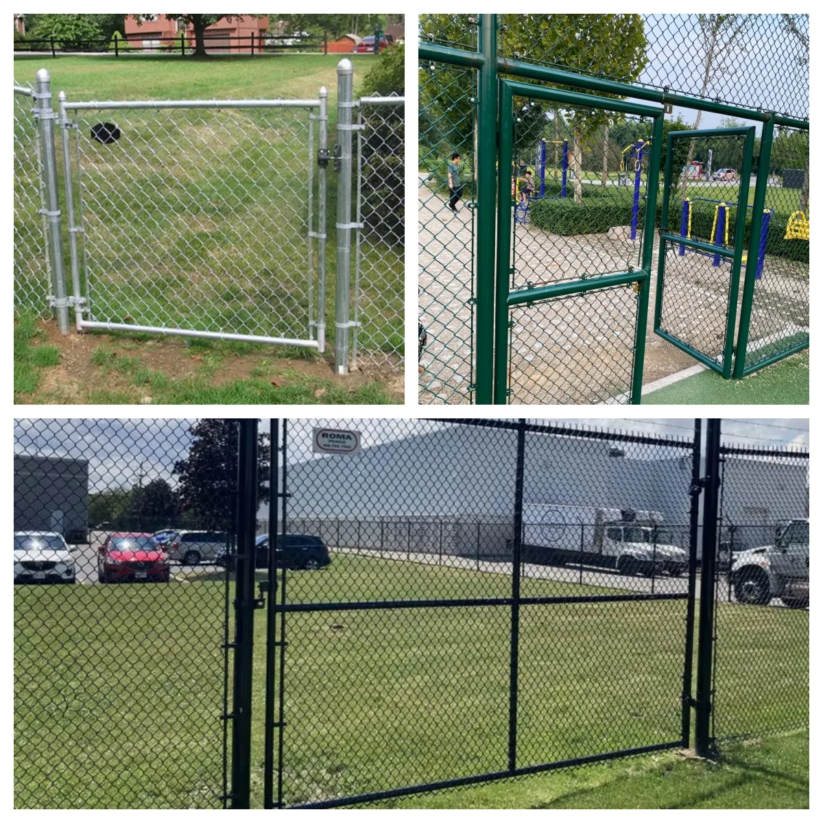 6ft PVC Green Cyclone Wire Fence - Durable & ECO FRIENDLY