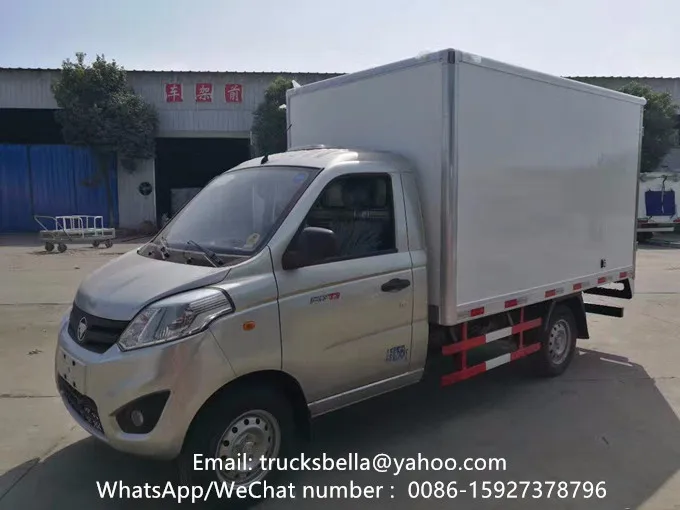1 Ton 1.5ton New Left Hand Drive Foton Mini Cargo Truck For Sale - Buy ...