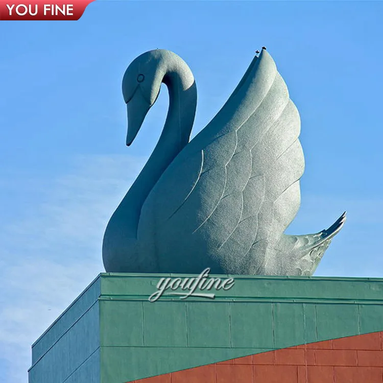 Statues Home Décor Brass Home Decor Swan Statues Bird Statues Brass ...