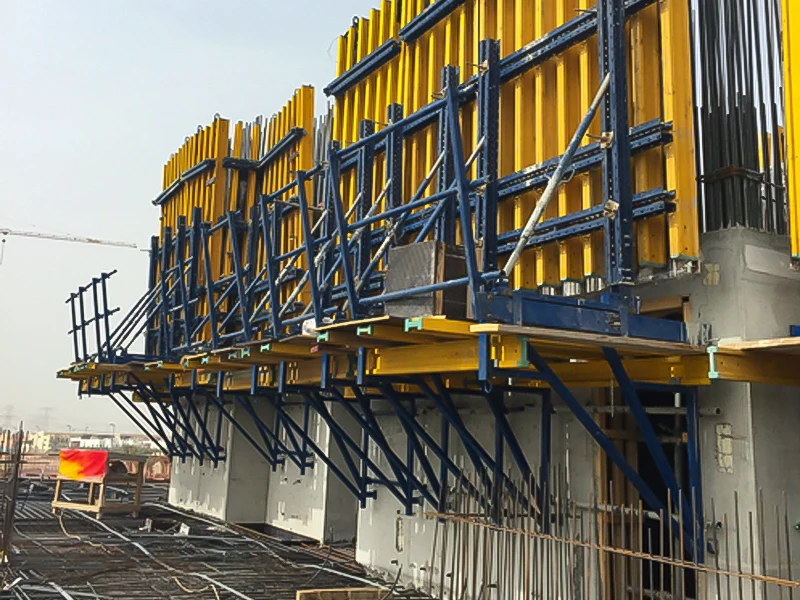 ZEEMO Formwork System for Efficient Concrete Column Building