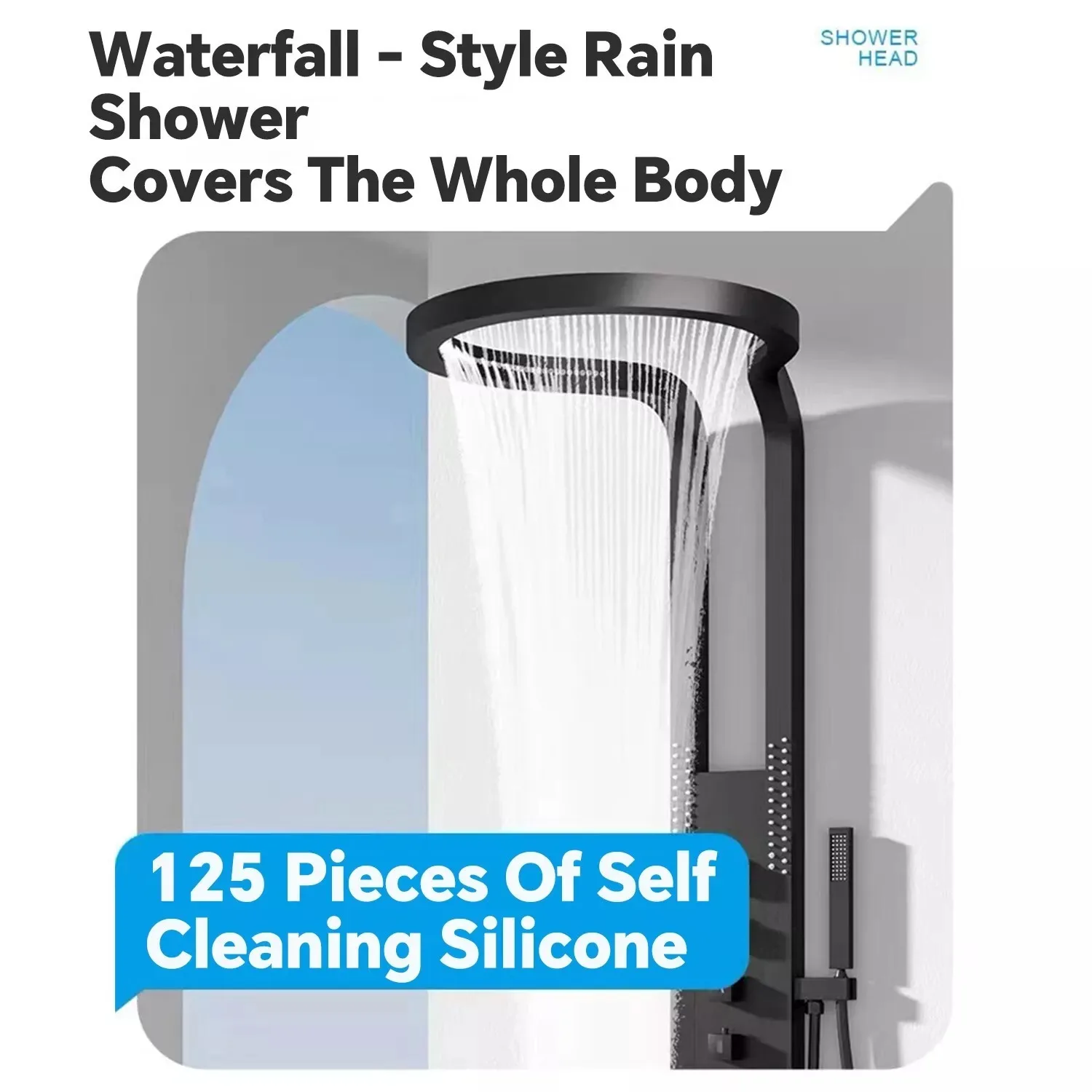 Shower System Waterfall Pressure Waterfall Shower System Set Popular ...