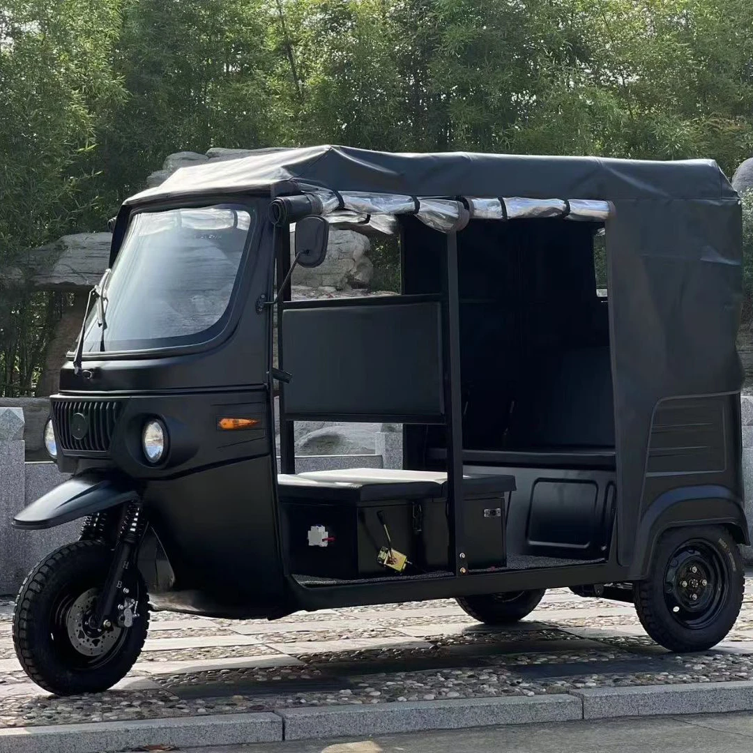 Powerful Electric Three Wheeler Cargo Tuk Tuk With Lithium Battery In ...