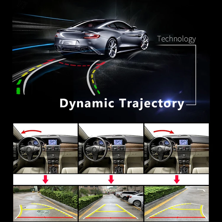 AHD 1080P Car Rear View Camera - 170 Degree Fisheye Lens