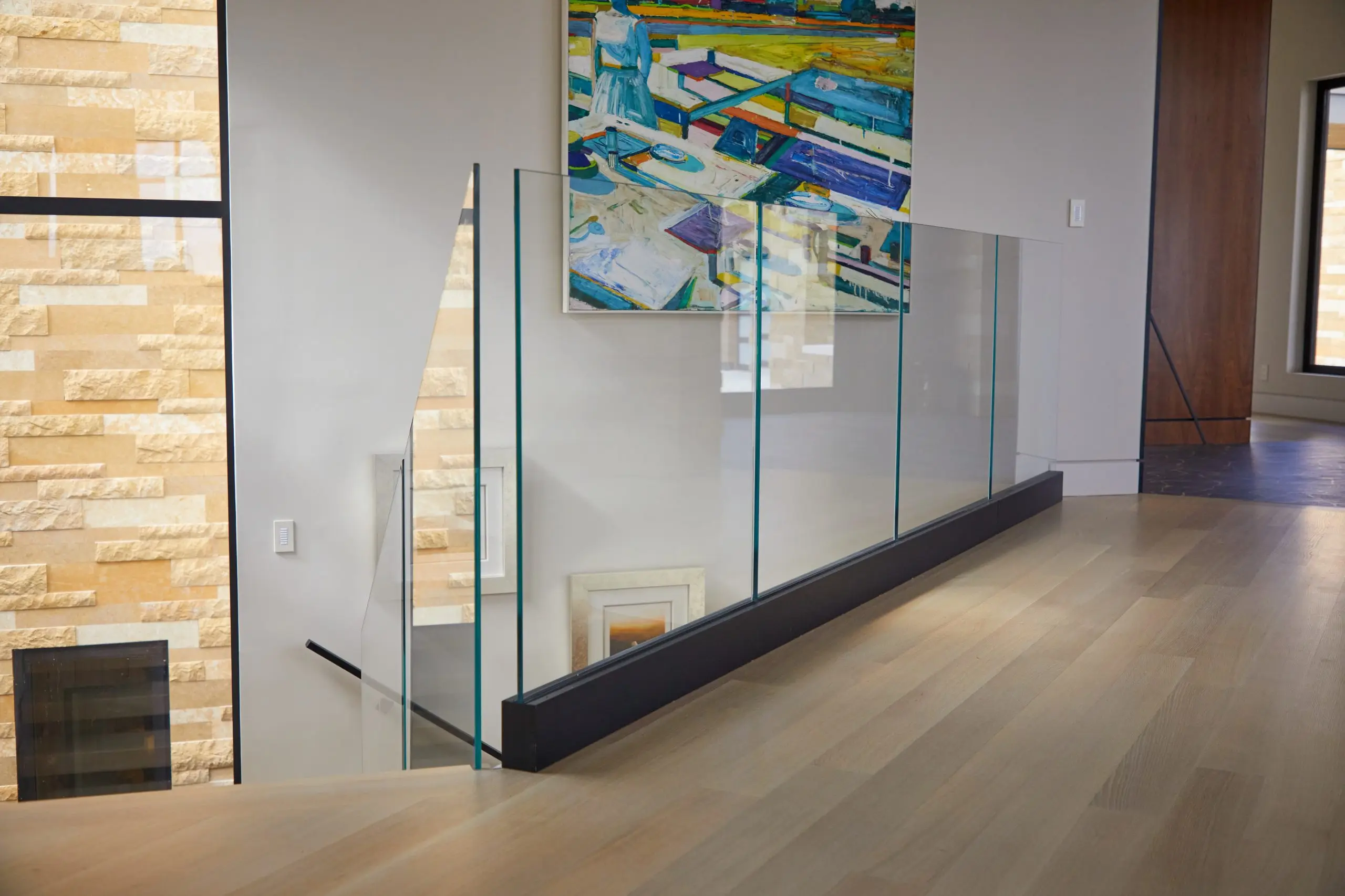 Frameless U Channel Glass Railing System With Clamp Profile - Buy ...