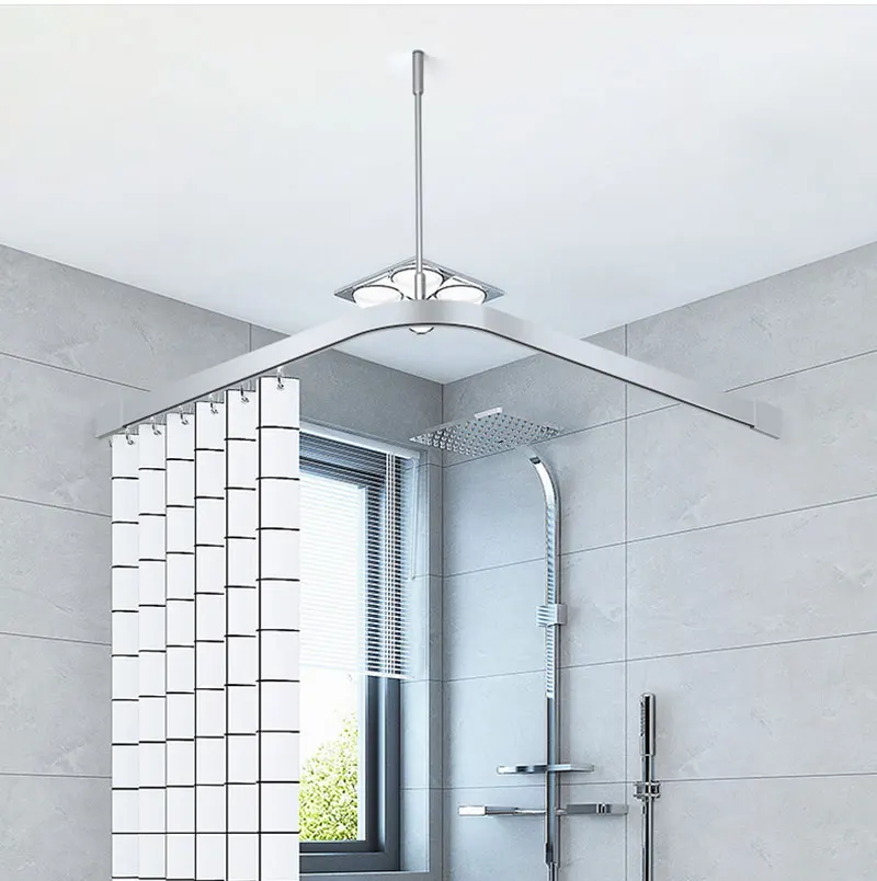 Emergency Room Hospital Cubicle Divider - Curved Aluminium