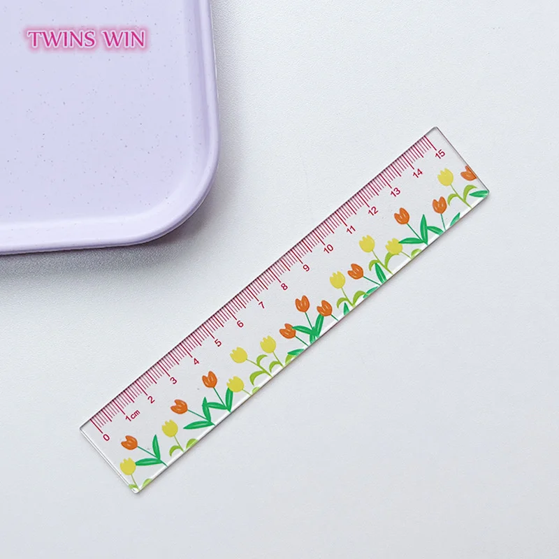 Wholesale Cartoon Student Drawing Measuring Rulers Cute Flower ...