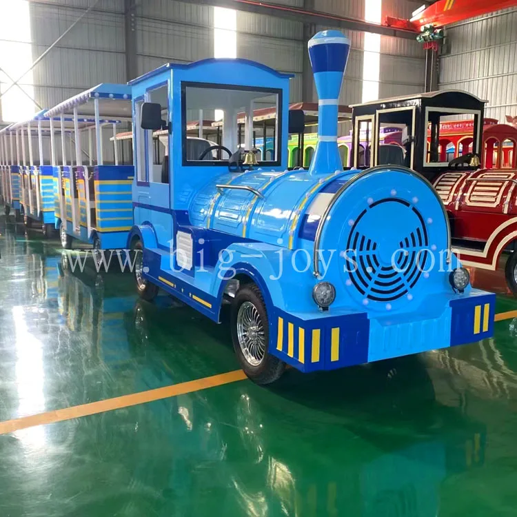 Colorful Appearance Electric Train Popular Train Large Carriage For ...