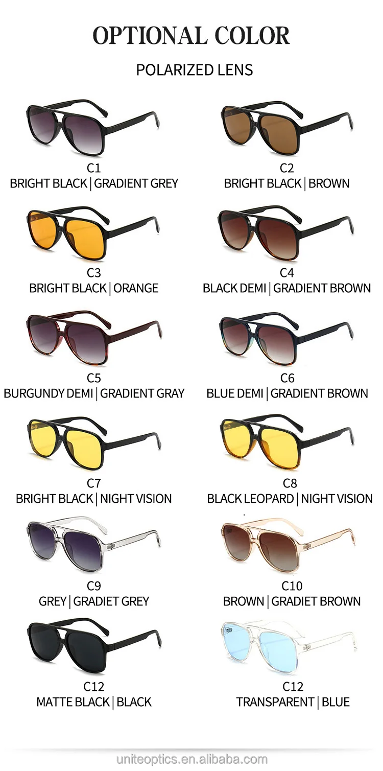 70s Shades Sunglasses - Retro Aviation Style for Men & Women