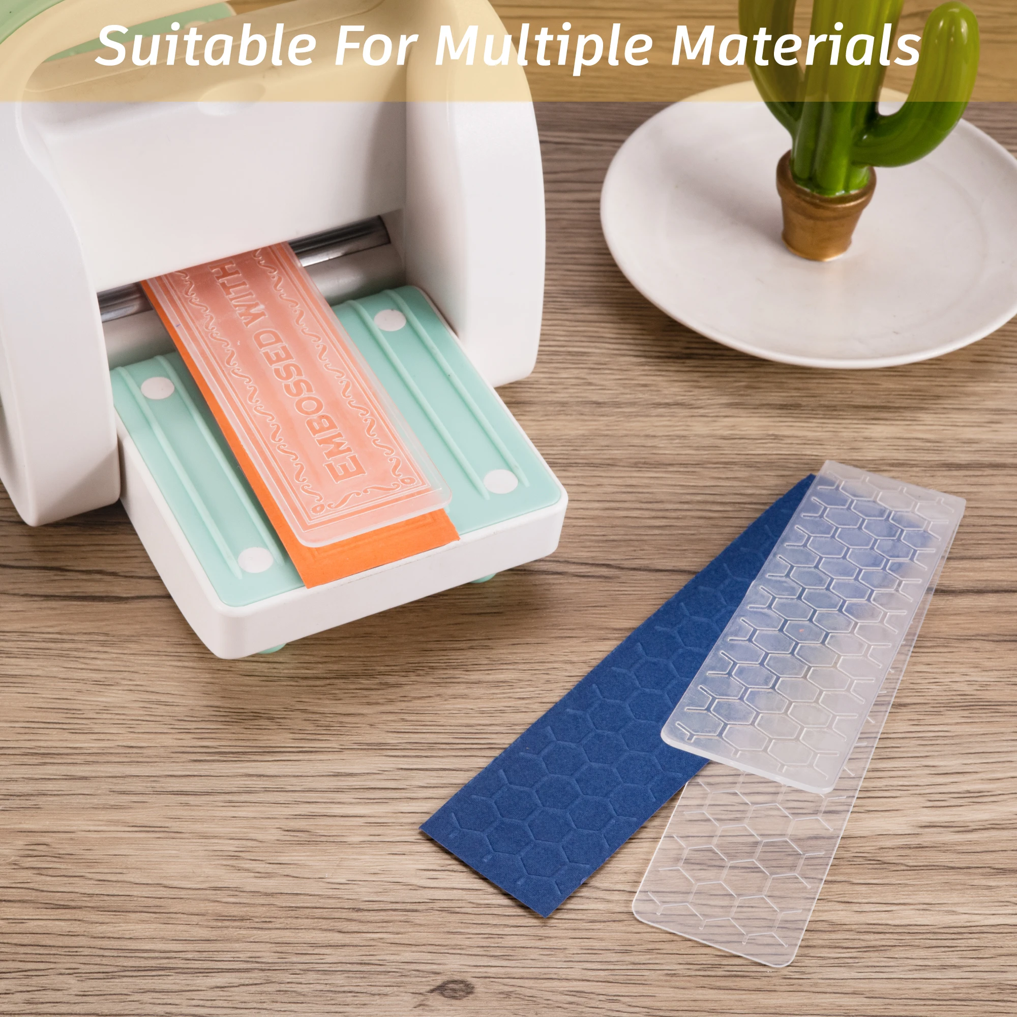 A4 Plastic Embossing Folder Customized Design DIY Embossing Folder ...