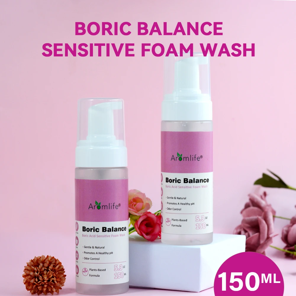 Aromlife Yoni Boric Acidic Feminine Wash For Women Ph Balancing Cleanser Vaginal Acid Non
