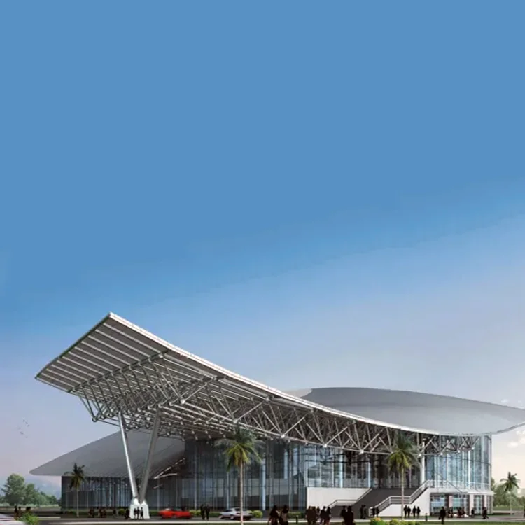 LF Steel Truss Stadium Roof Structure - Durable & Customizable