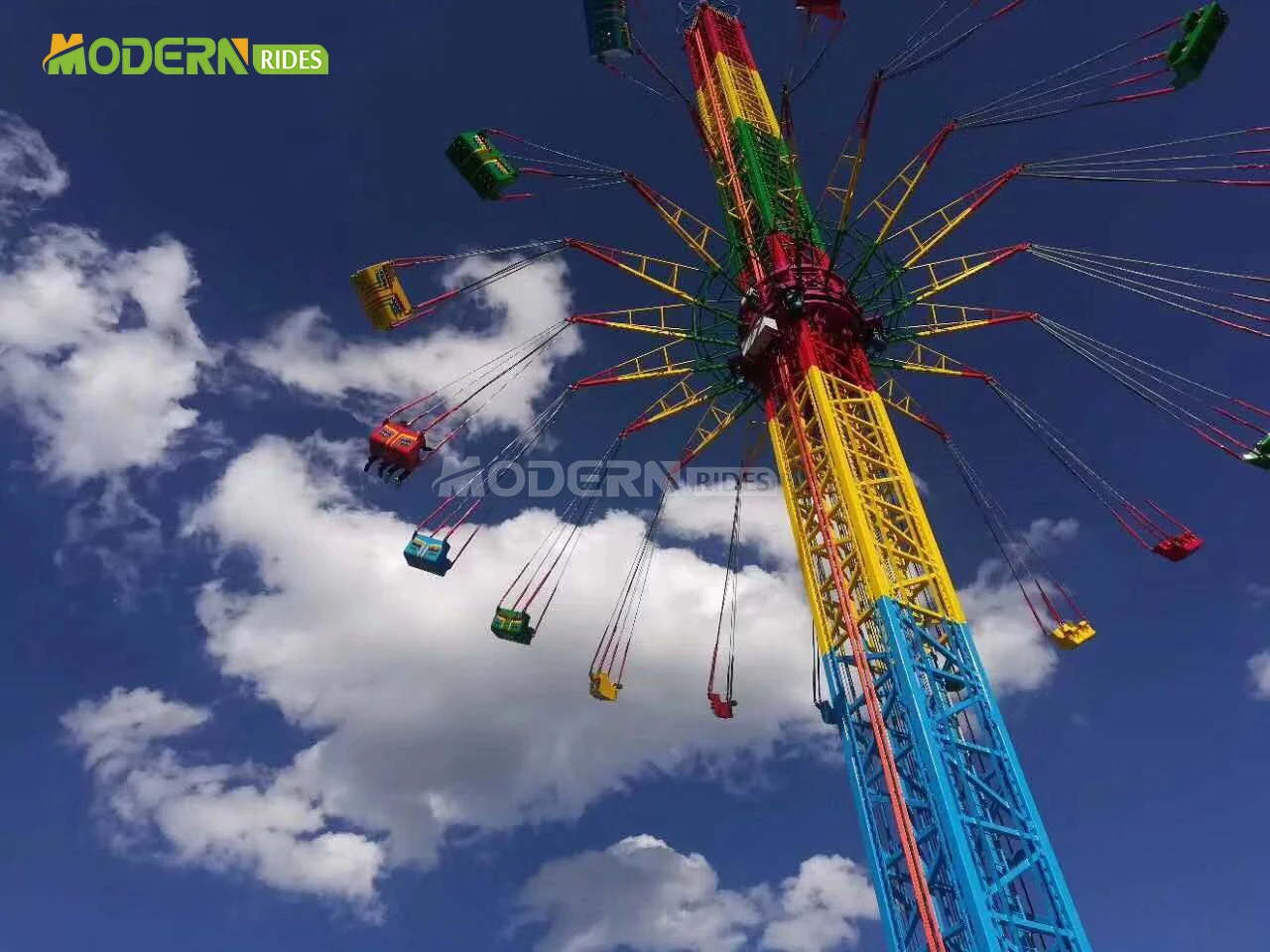 Thrill Amusement Park Rides - Luna Park Equipment Funfair