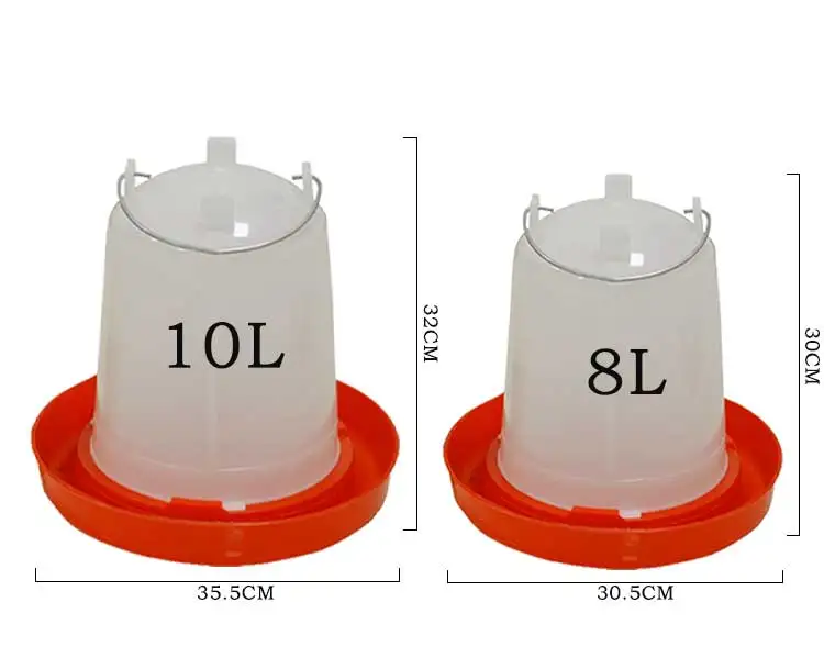 Chicken Drink Chicken Feeders Water Efficient Poultry Farm Feeders ...