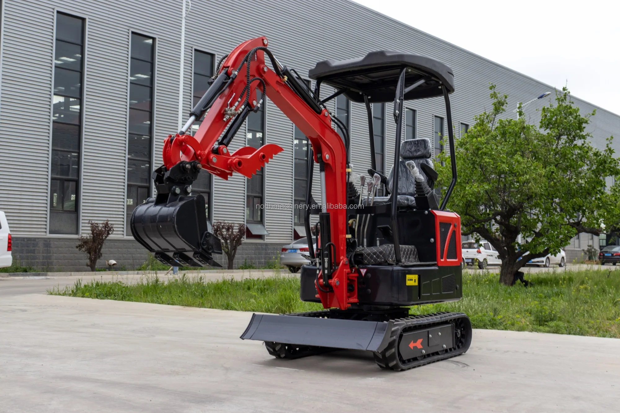 Ht15 Mini Excavator Micro Digger 1 Ton Small Mini Crawler Excavator ...