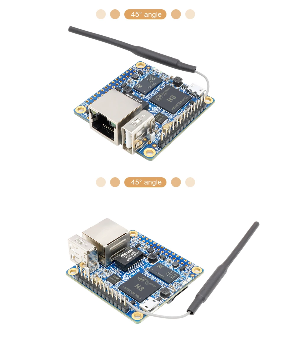 Orange Pi Zero Lts 512mb H3 Quad-core,Open-source Single Board Computer ...