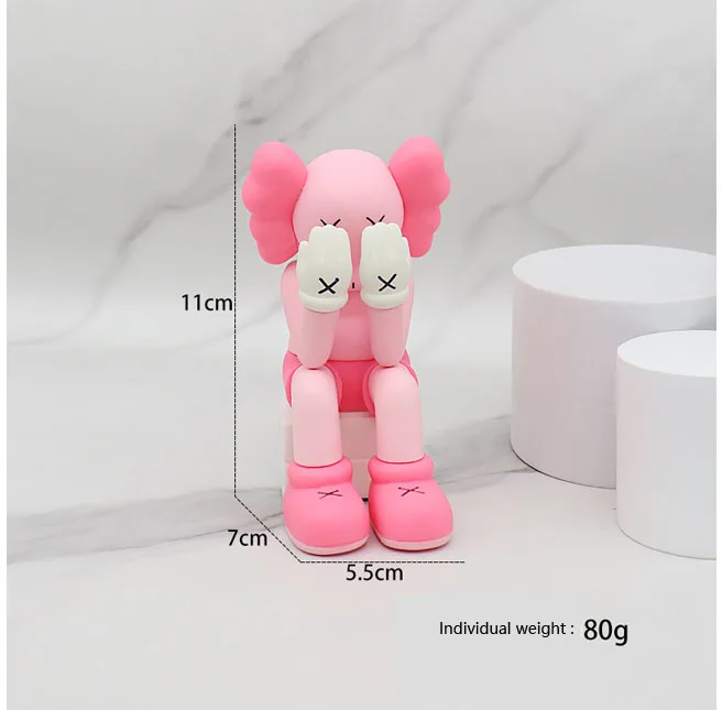 Decoration Street Art Collection Model Kids Toy Pvc Kow Action Figures ...