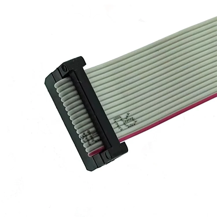 100mm OEM Pitch 2.0mm Pin Connector IDC2.0 2*10P Gray Flat Ribbon IDC ...