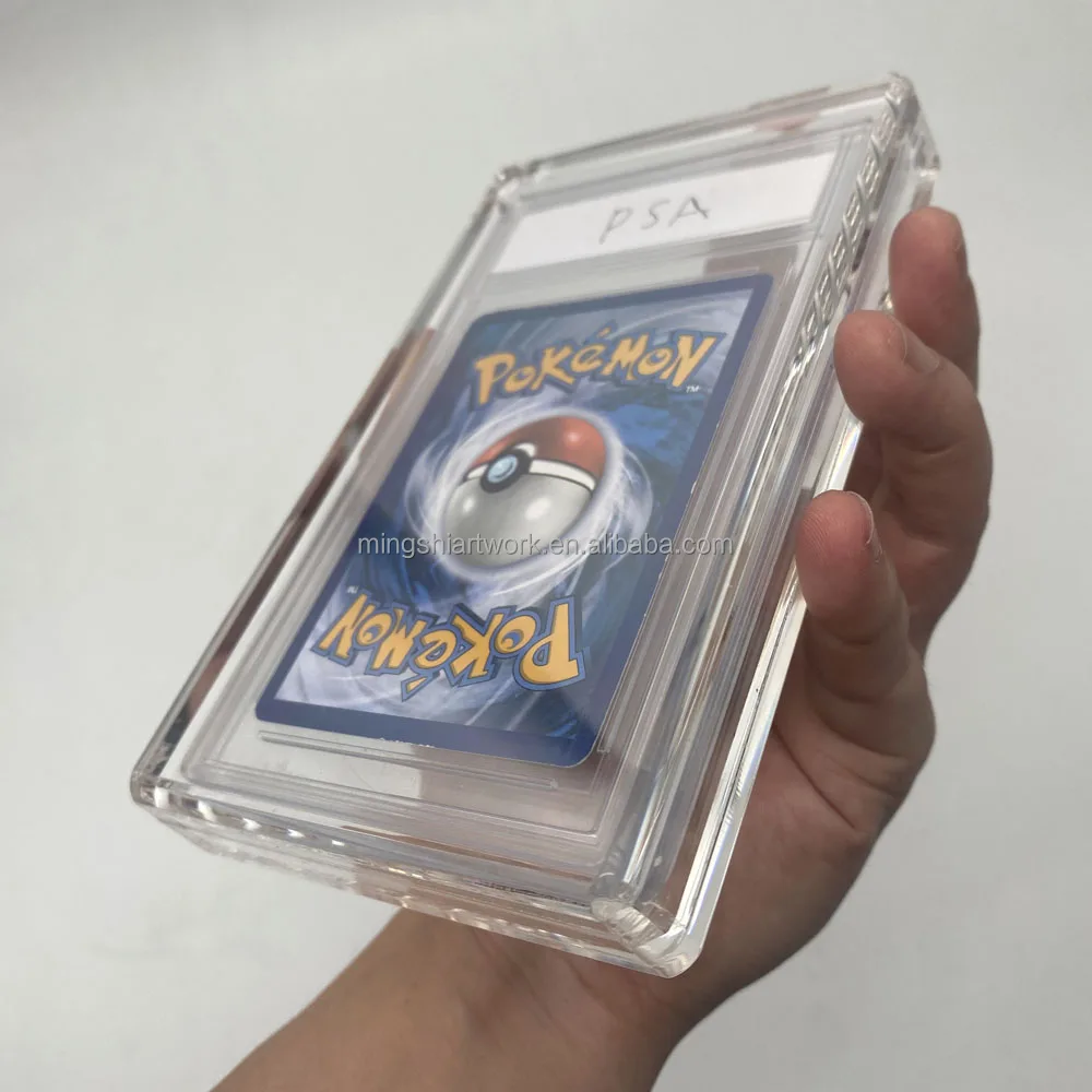 Mingshi Acrylic Display Case For Graded Card Psa Slab Case With ...