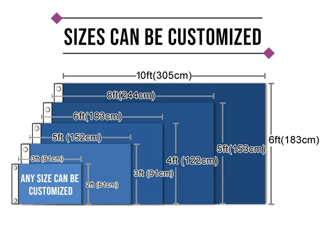 Promotion Outdoor Custom Flag 3x5ft Sublimation Blank Customized Banner ...