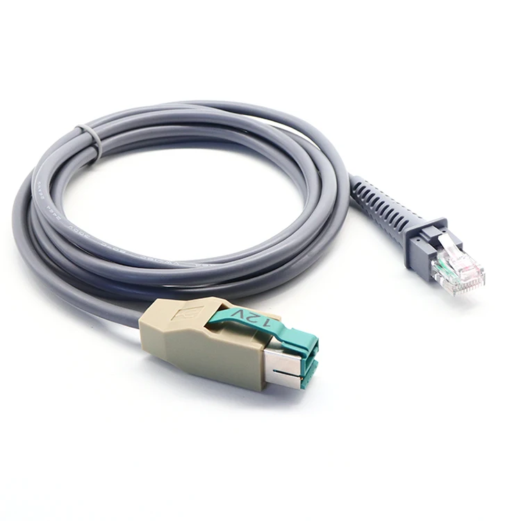 RJ45 RJ50 to 12V 24V Powered Usb Cable for Datalogic Pos| Alibaba.com