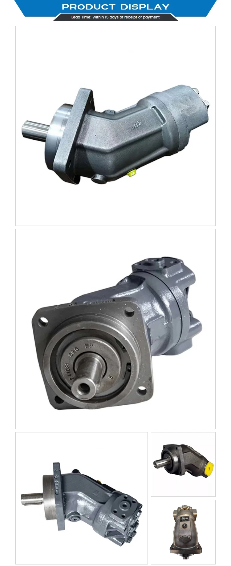 Bomba Hydraulic Motor A2f Series A2f80 A2f107 A2f80w2z2 A2f80w2p2 ...