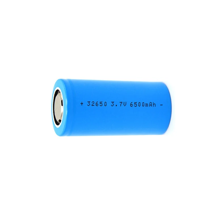 32650 Rechargeable Cylinder Li-ion Battery 3.7v 6000mah 6500mah ...