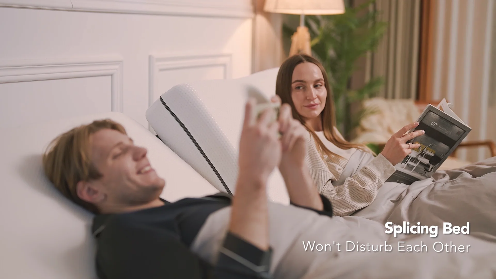 Modern Folding Adjustable Twin Bed Zero G Massage Usb Charging Ports ...