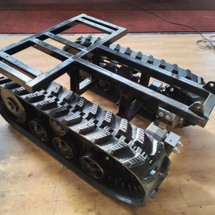 Undercarriage Chassis Rubber Tracked Platform - Durable & Versatile