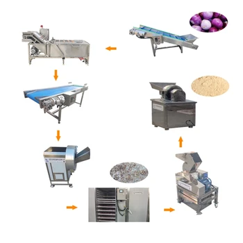 Fully Automatic Garlic Peeling Cleaning Machine And Onion Garlic Drying Production Line - Buy ...