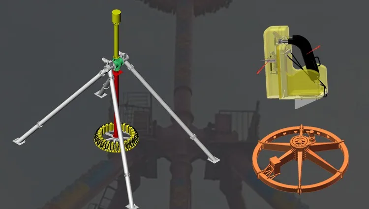 Amuse Park 360 Degree Frisbee Amusement Discovery Rides Pendulum ...