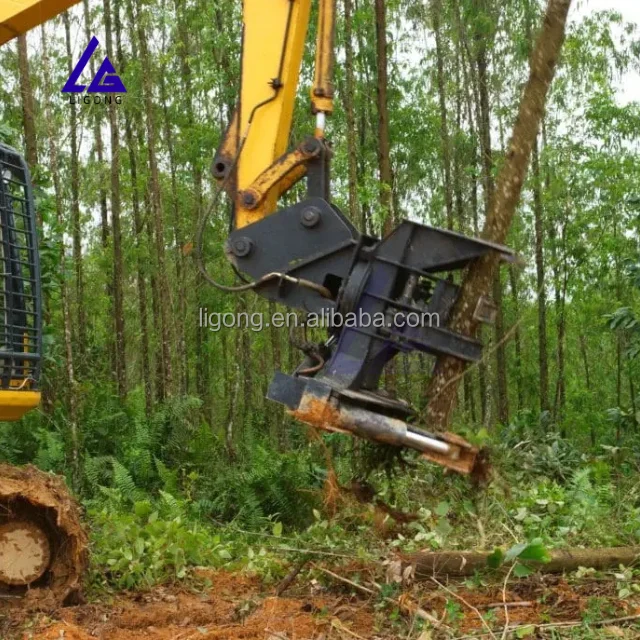YANMAR Excavator Used Trunk Shear - Efficient Tree Grapple