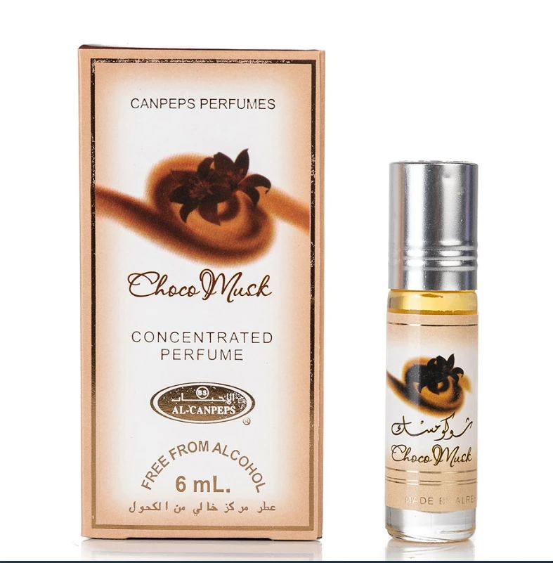 Arabic Muslim Perfume Oil Choco Musk Chocolate Scent Al Rehab 6 Ml ...