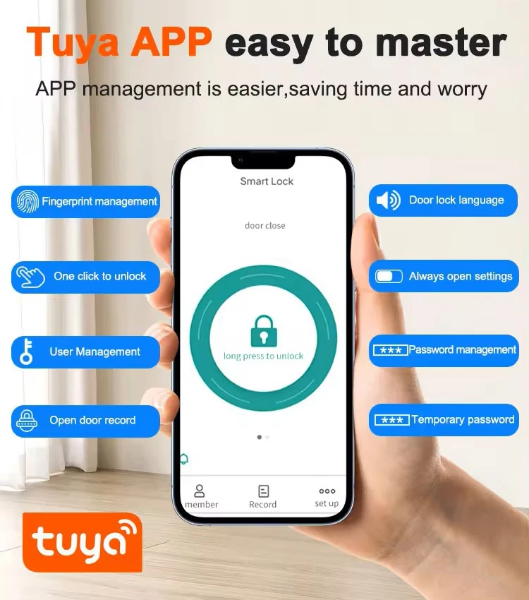 TYSH Smart Fingerprint Lock - Secure Your Home Efficiently