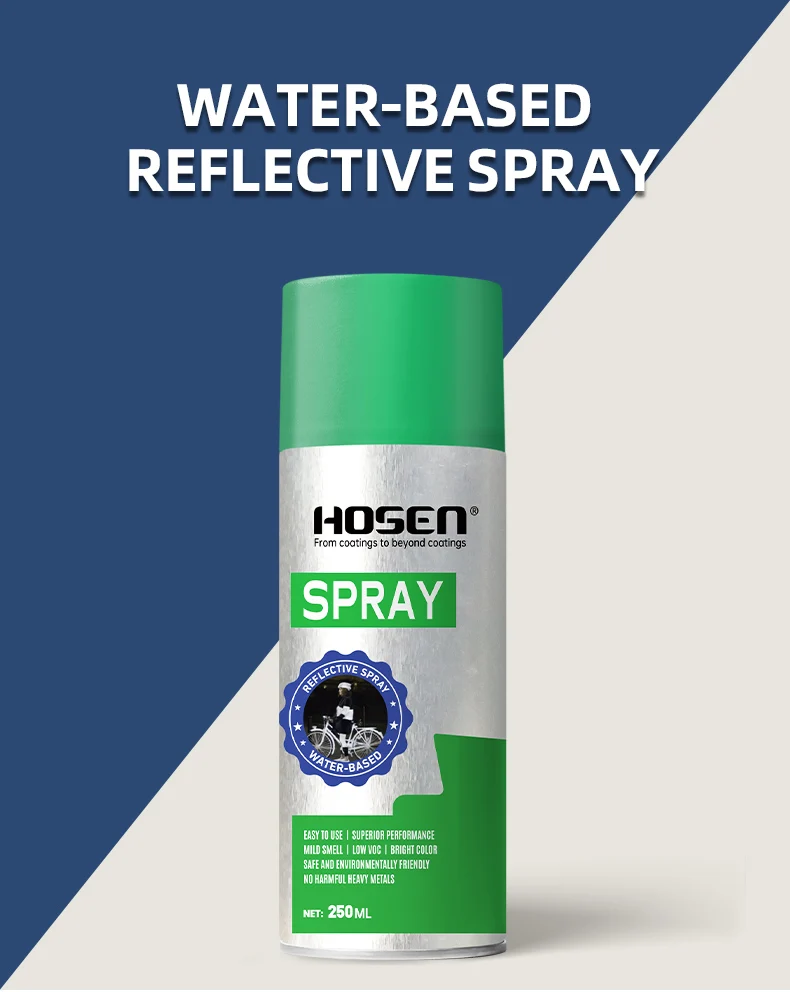 OEM High Quality Water-based Reflective Spray 250ml Aerosol Spray Paint ...