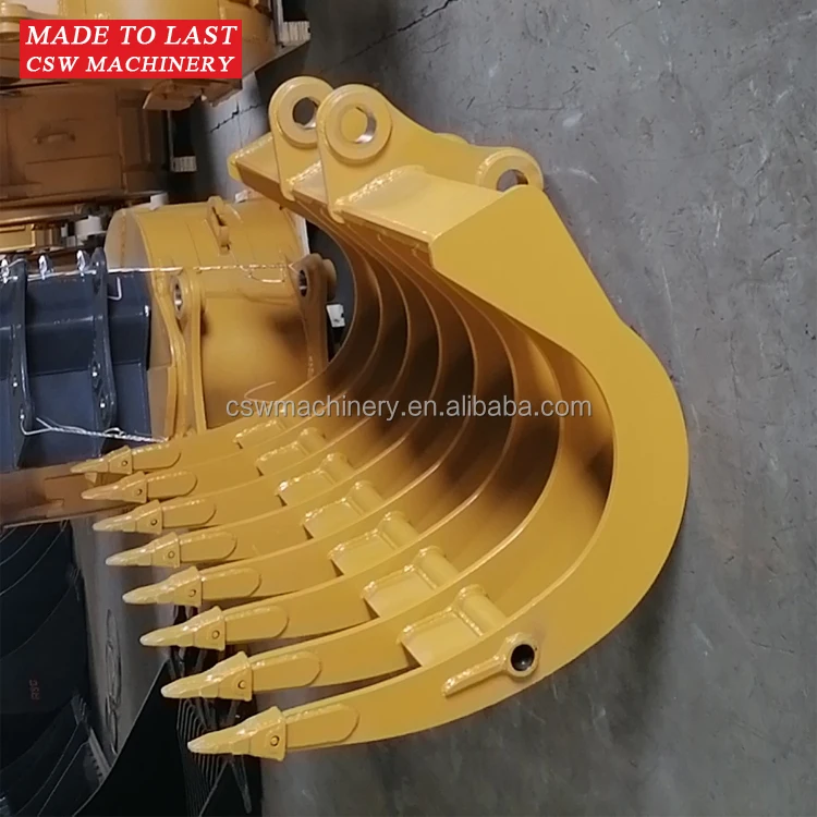 CSW Heavy Duty Digging Bucket - Trench Bucket for 45 Ton Excavators