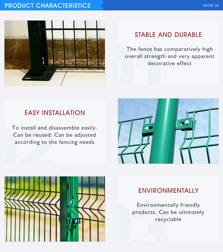 Hot Selling 3d Curved Garden Farm Welded Mesh Panel Fence Triangle Wire ...