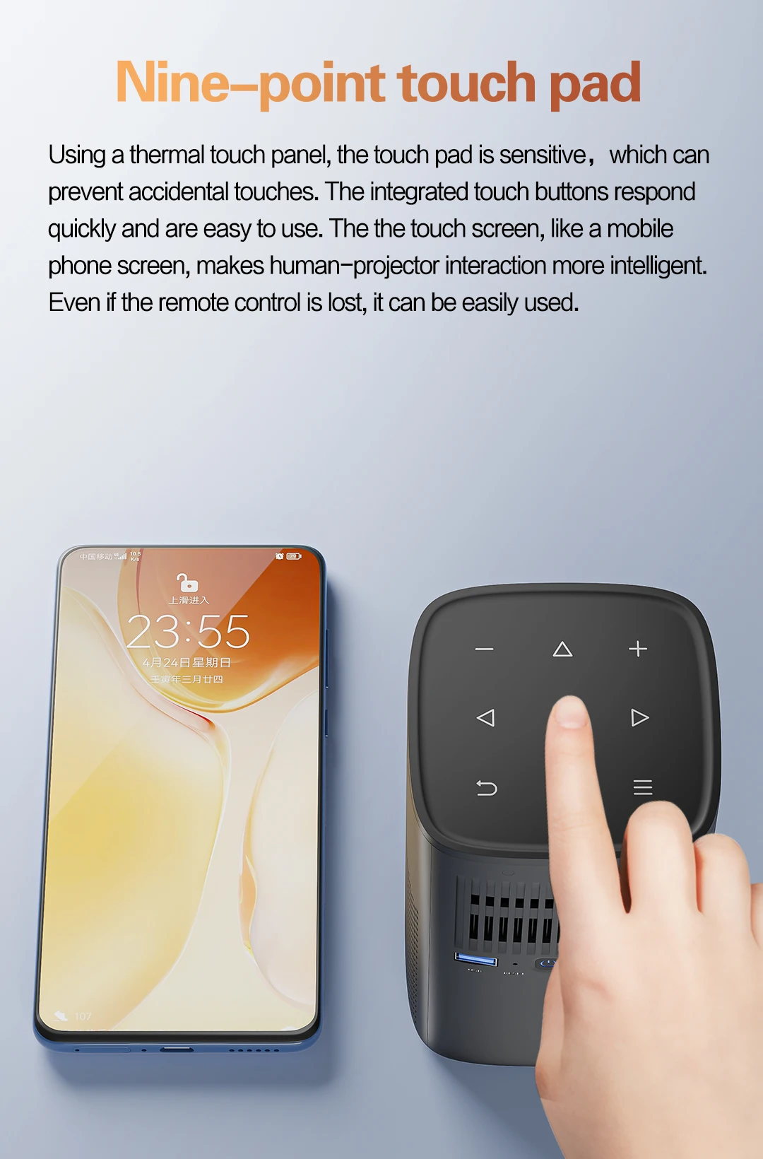 Alibaba.com: DLP30 Smart Mini Portable Projector with Wi-Fi, built-in ...