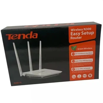 Tenda English Version F3 300mbps 2.4ghz 3*5dbi Wireless Home Through ...