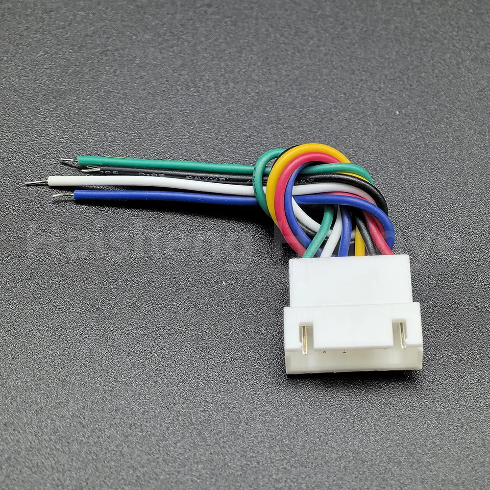 Custom JST XH XHP Pigtail Connector with 2-8 Pins, Open End Cable ...