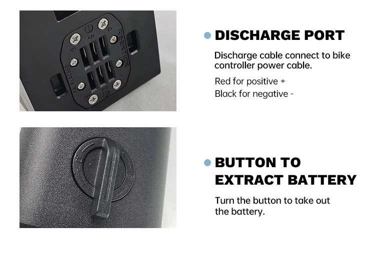 Rhino Ebike Integrated Battery 36v 48v 13ah 15ah 17.5ah Lithium Ion ...