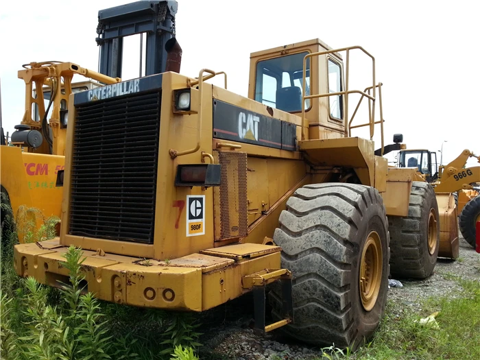 Used Wheel Loader CAT 980F - Reliable Front Loader Tractor