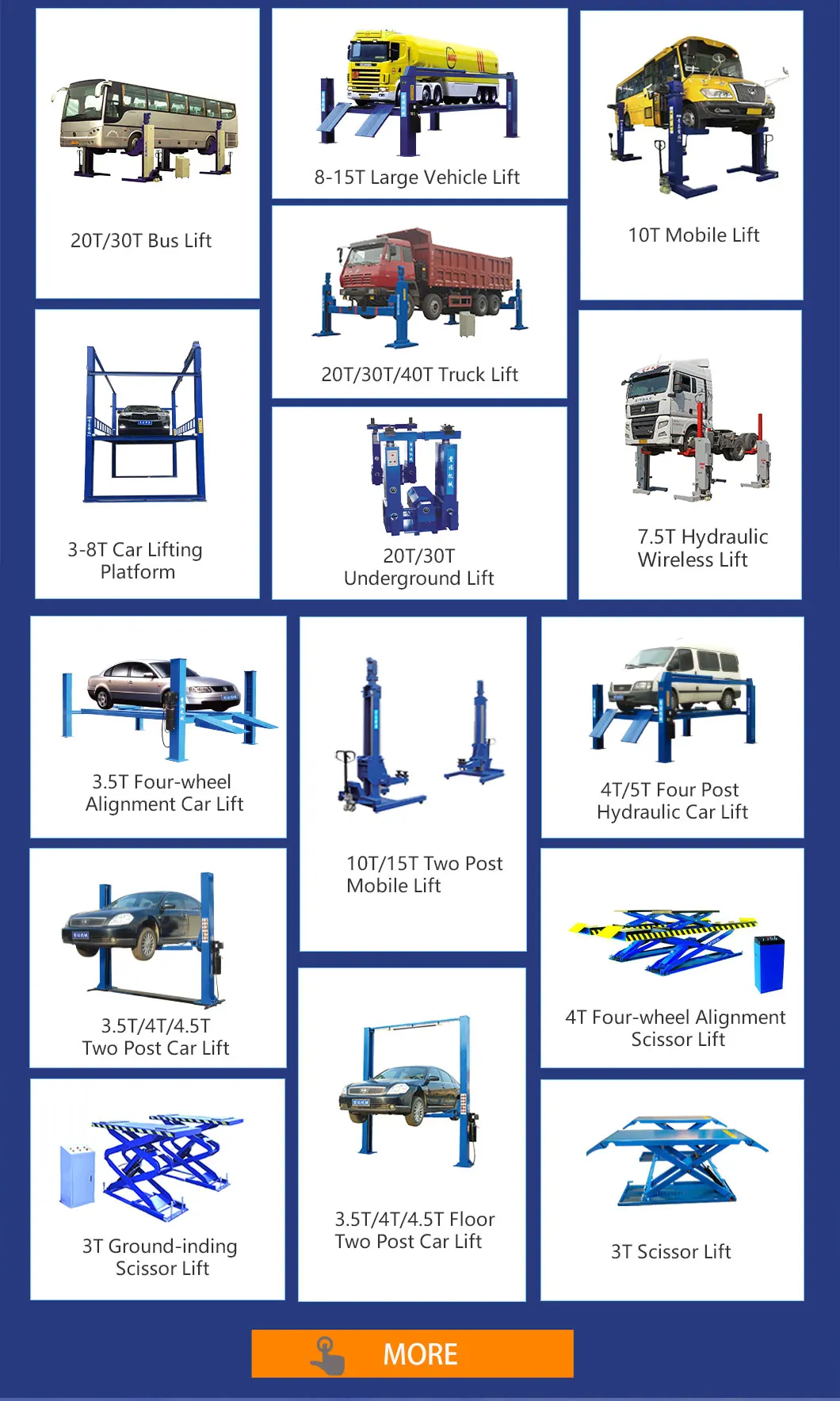 Car Lift Tools For Automotive Mechanic - Buy 4 Post Potable Truck Lift ...