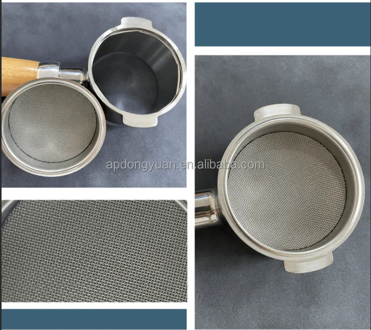 304 316 Stainless Steel Multi-layer Sintered Coffee Filter Double Water ...