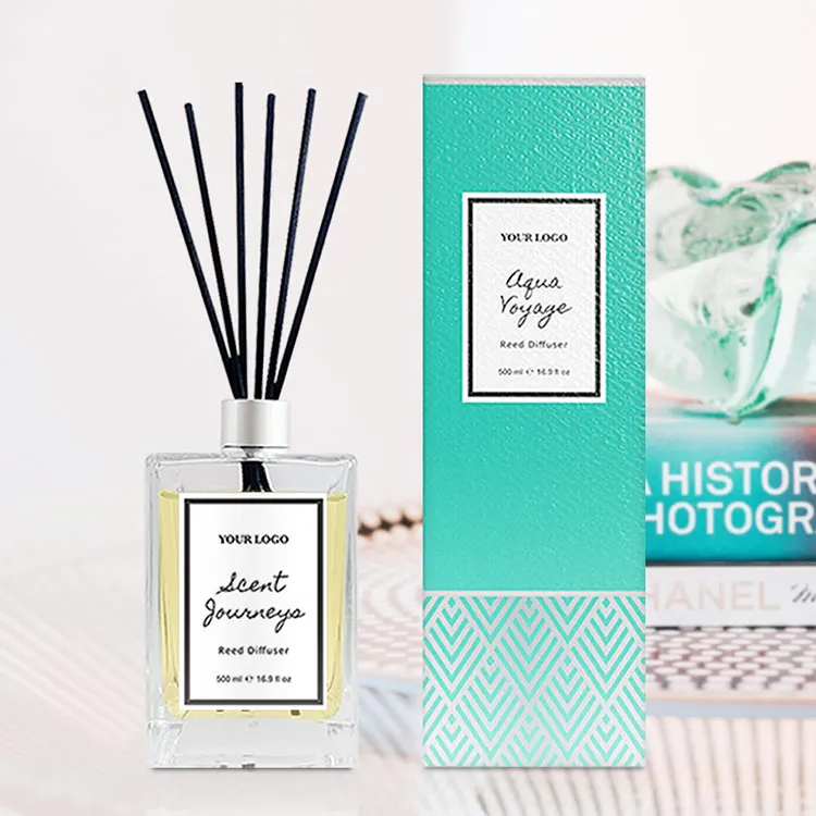 Private Label Aroma Oil Reed Diffuser Packaging Gift Box Room Spray ...