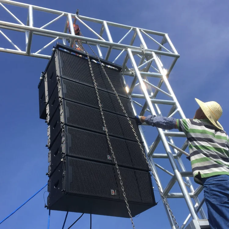 Professional Audio Pa Passive Speakers Sound System Set 10 Inch Dj Line ...