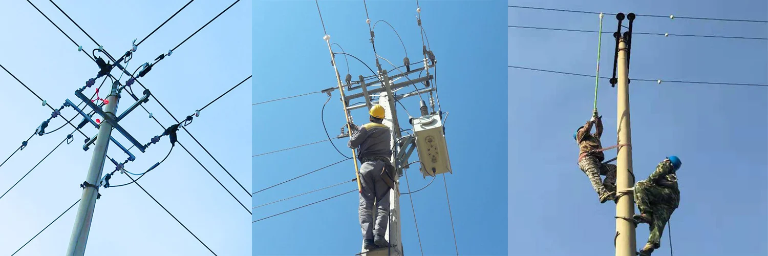 Overhead Line High Voltage Indicator for Live Line Display