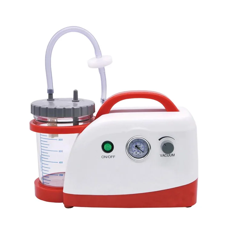 Medical Aspirator Plastic Phlegm Suction Machine AC DC High-vacuum-high ...